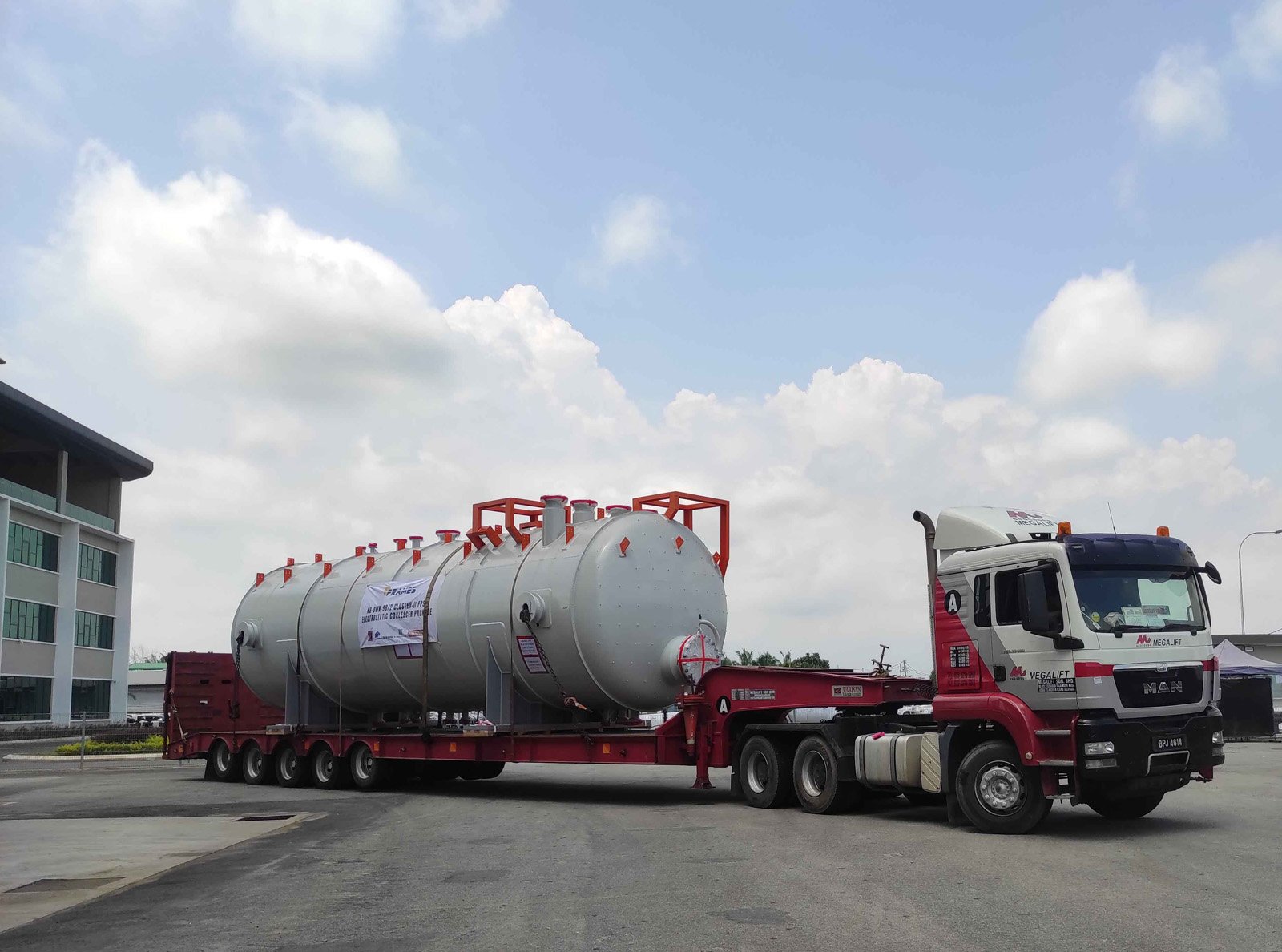 Delivery of Electrostatic Coalescer - Frames Group